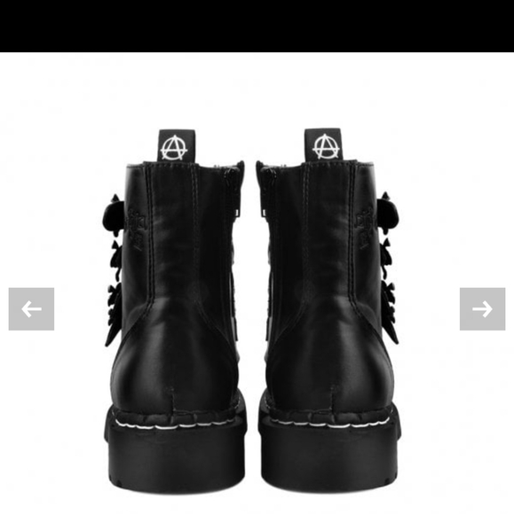 tuk | Shoes | Tuk Anarchic Skull Buckle Boots Size 8 | Poshmark
